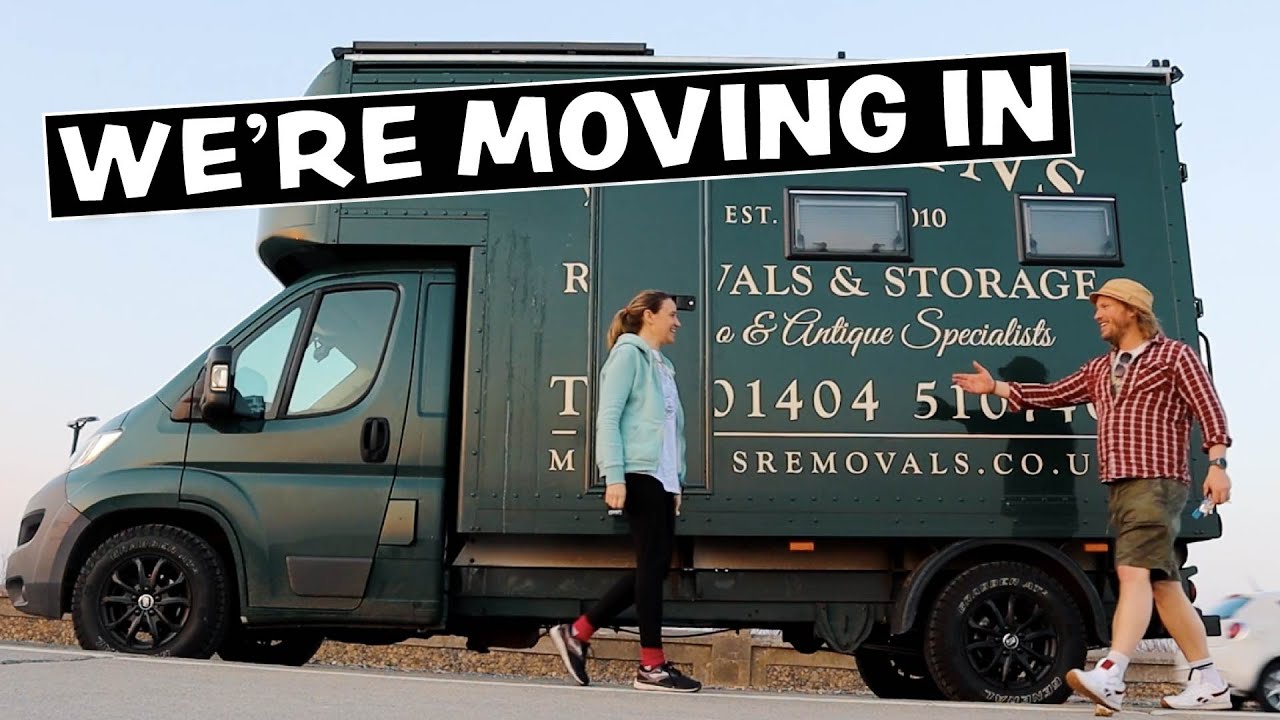 Full Time Van Life (our first night in the van) - YouTube