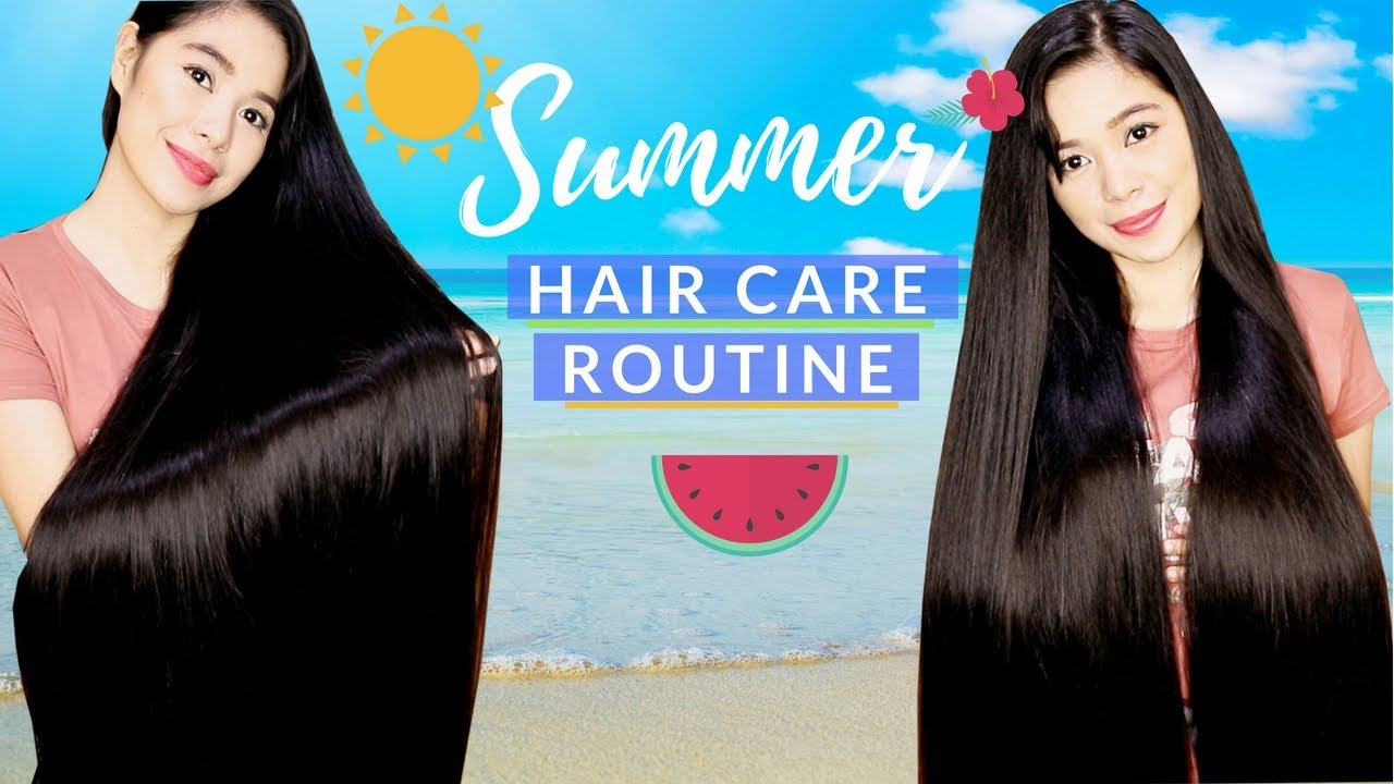 My Summer Weekly Hair Care Routine And What I Use In Between Washes