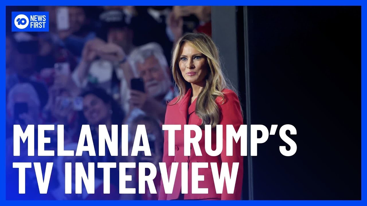 Melania Trump Makes Rare TV Appearance | 10 News First - YouTube