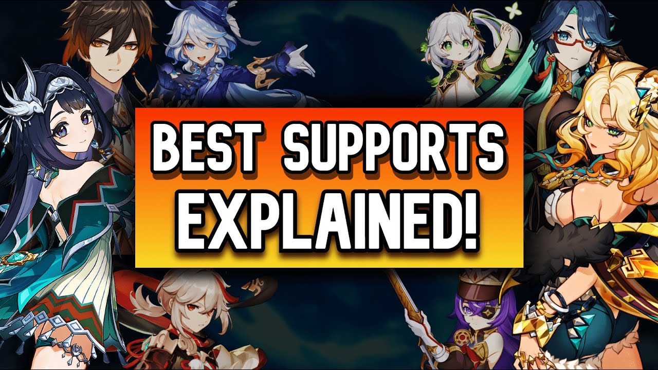 27 Best SUPPORT CHARACTERS In Genshin Impact! | Tips & Tricks - YouTube