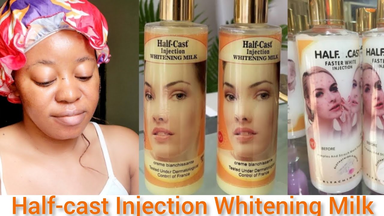 HALFCAST INJECTION WHITENING MILK/ FASTER WHITE INJECTION LOTION/ 7DAYS ...
