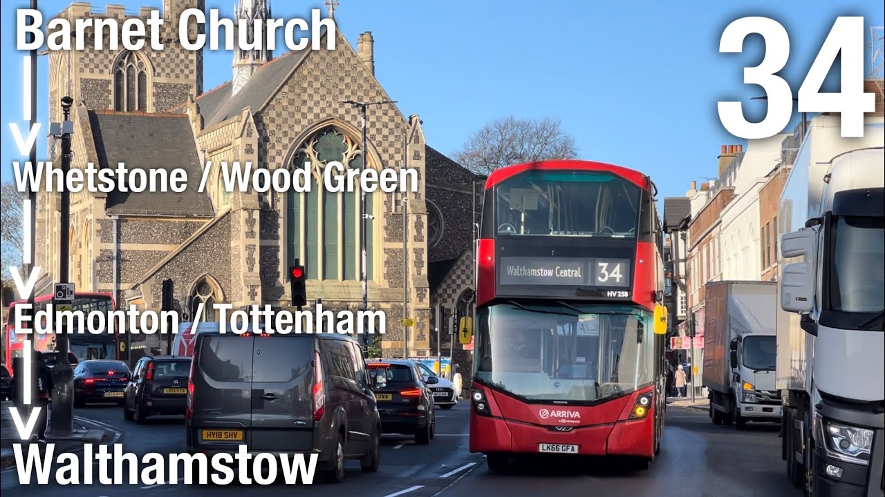 [Full Journey]Arriva London 34(To Walthamstow Central) - YouTube