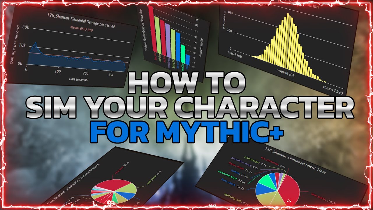 🤓 HOW TO SIM YOUR 💪 CHARACTER FOR MYTHIC PLUS KEYS - YouTube