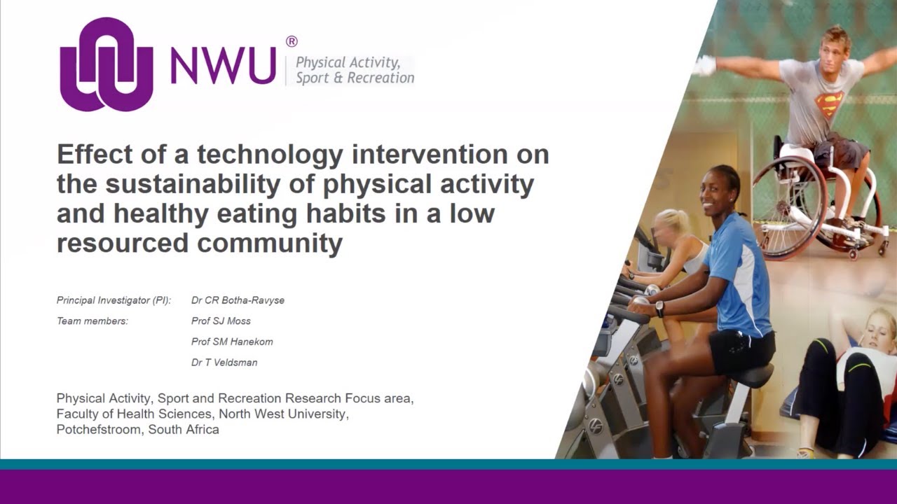 The sustainability of physical activity and healthy eating habits in a ...