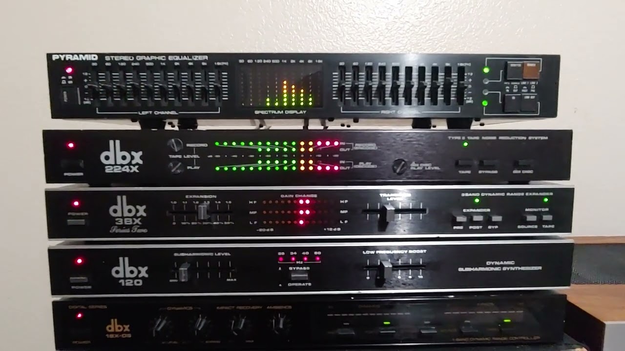 Metalcore CD audio through DBX processors (3bx 120 1bx ds) part 2 - YouTube