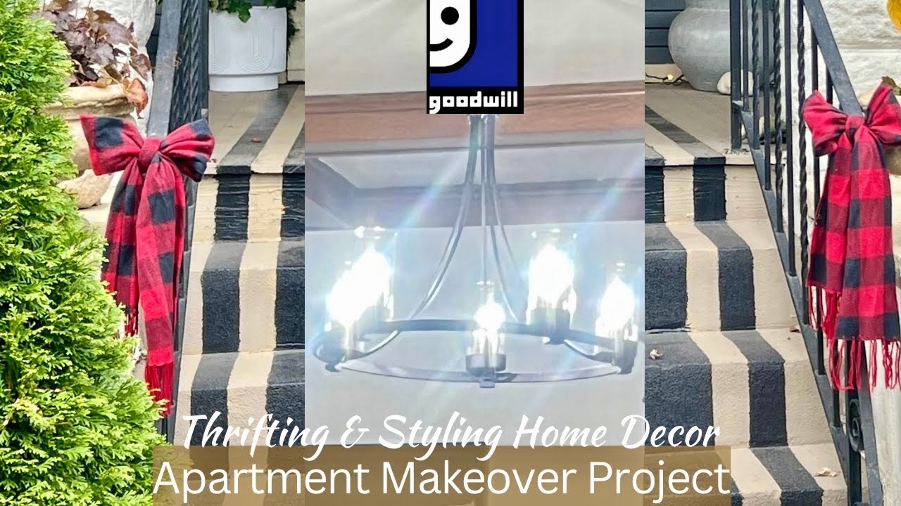 GOODWILL THRIFTING home decor | Thrift Haul & Styling on a budget #56 ...