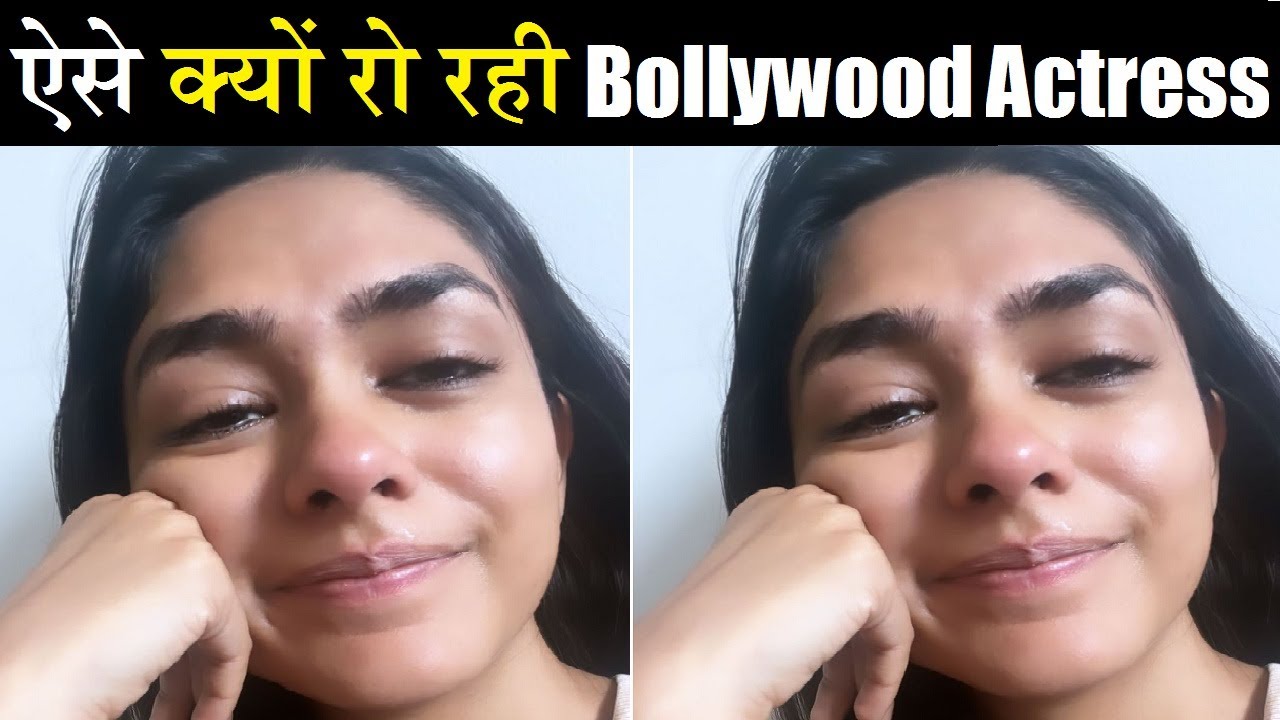 क्या हुआ जो इस तरह रो रही Bollywood Actress, Viral हुई तस्वीर ...
