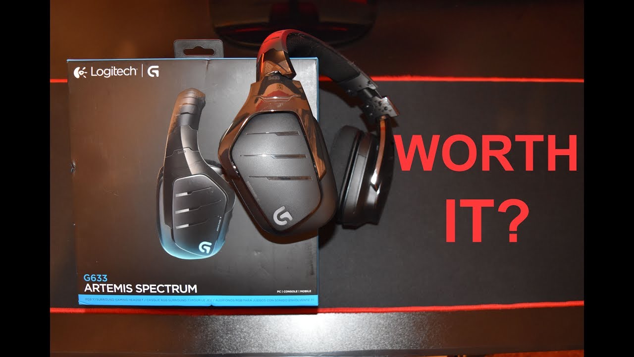 Logitech G633 Unboxing and Review - YouTube