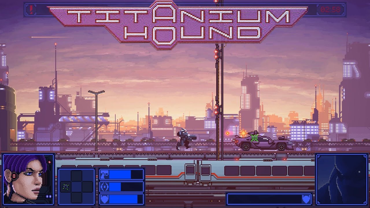 Titanium Hound - Gameplay [Action/Platformer/Shoot ’em up/Puzzle ...