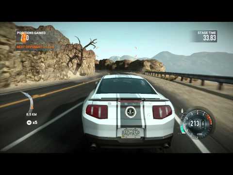 Need For Speed The Run Stage 3, Race 1 - Shelby Mustang GT500 Super Snake