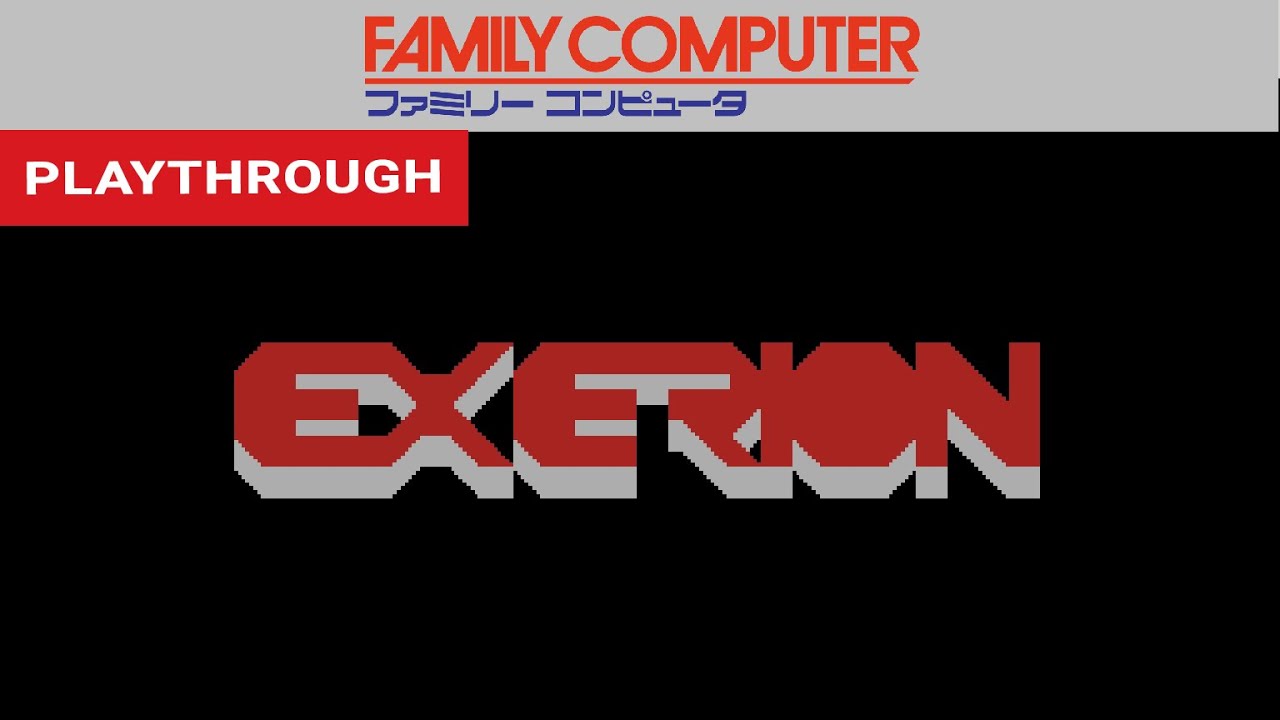 Exerion (NES) - Playthrough [HD] | RetroGameUp - YouTube