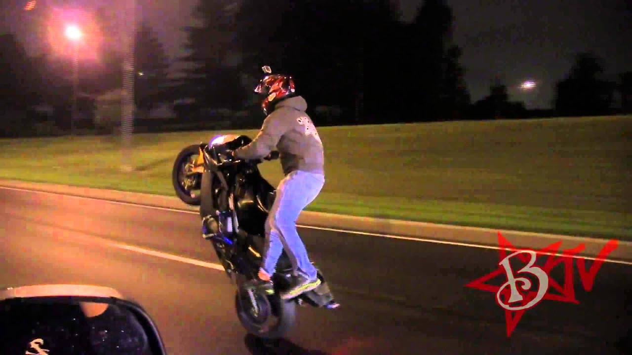 Sport Bike Stunts + Tricks On Highway ROC 2014 Ride Of Century - YouTube