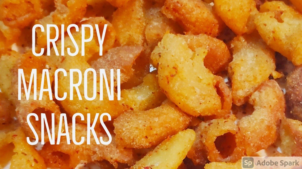 Crispy Macroni Snacks | Munching snacks | Kids favourite - YouTube
