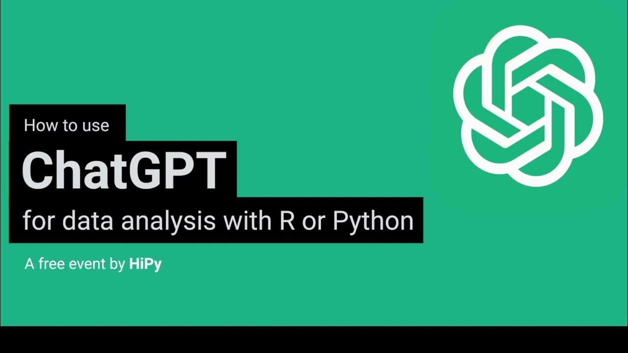 Objective #1: ChatGPT for Data Analysis using R - YouTube