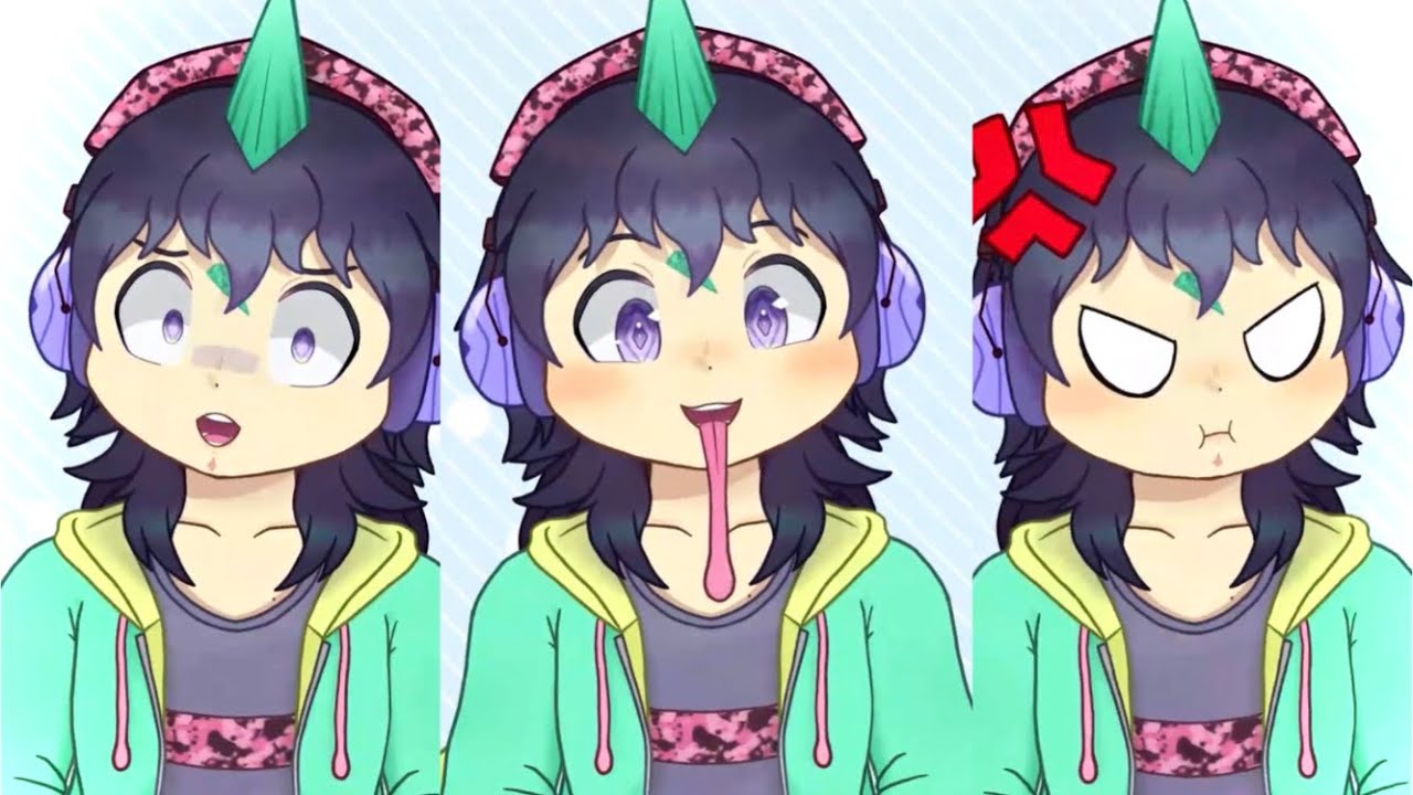 【Live2d showcase】 Skel -- Chameleon Boy Vtuber - YouTube