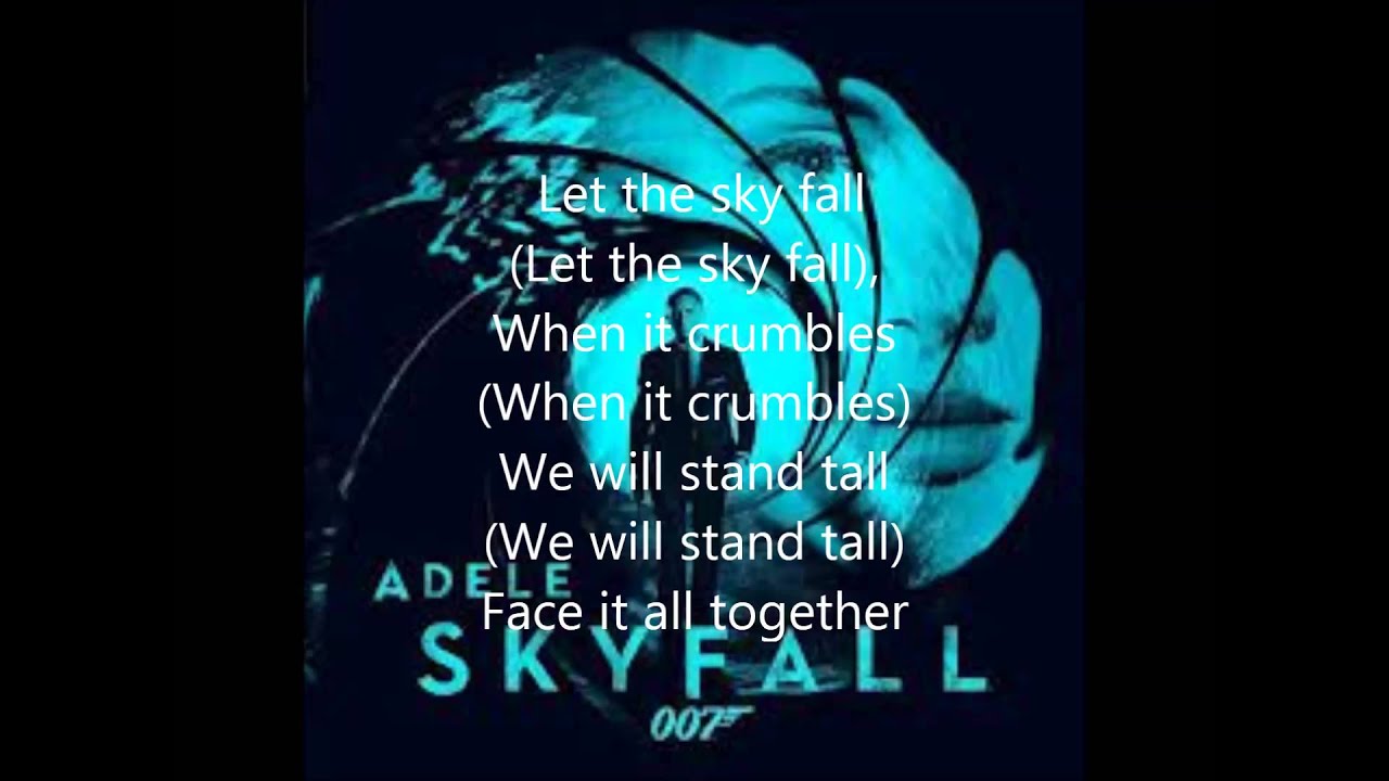 Adele Skyfall lyrics - YouTube