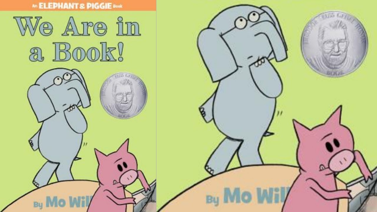We Are in a Book! by Mo Willems. || Elephant and Piggie book. || Read ...