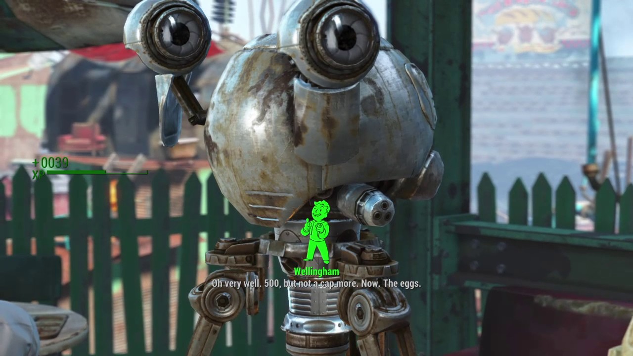 Fallout 4 Memories: Deathclaw Eggs Delivery Service - YouTube