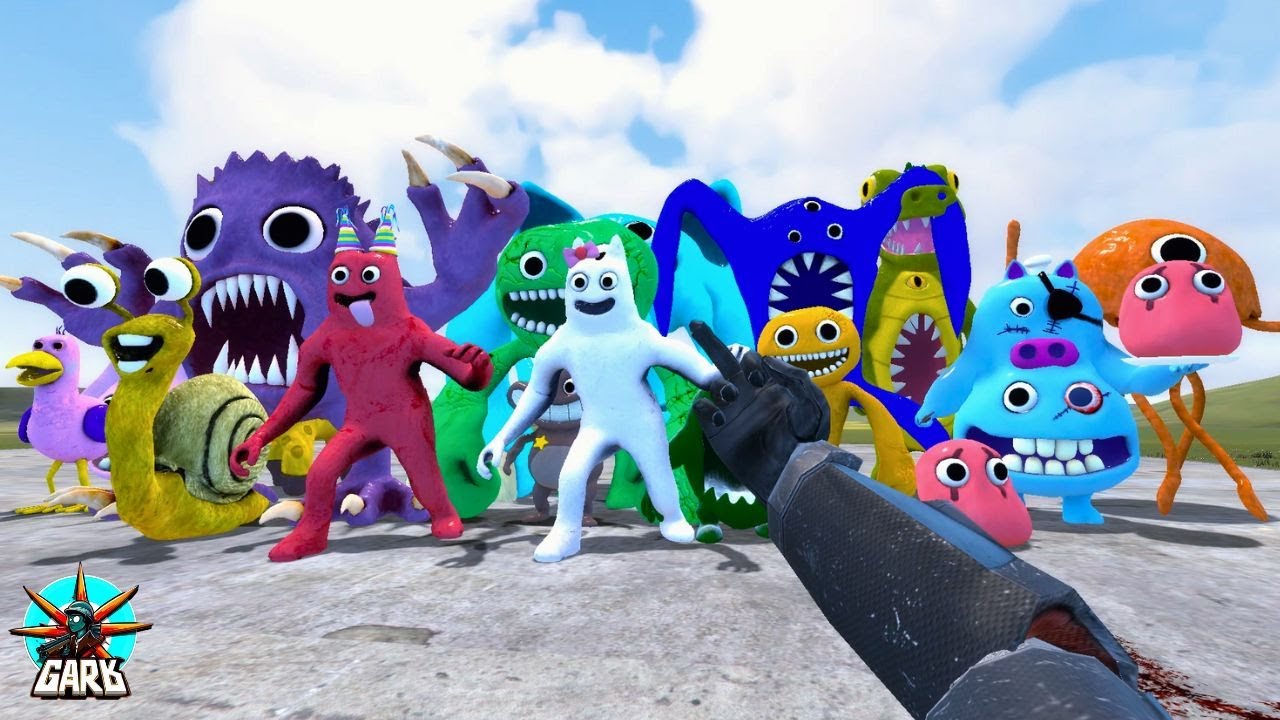 NUKE TACTICAL VS ALL GARTEN OF BANBAN and other - Gmod (Garrys Mod ...