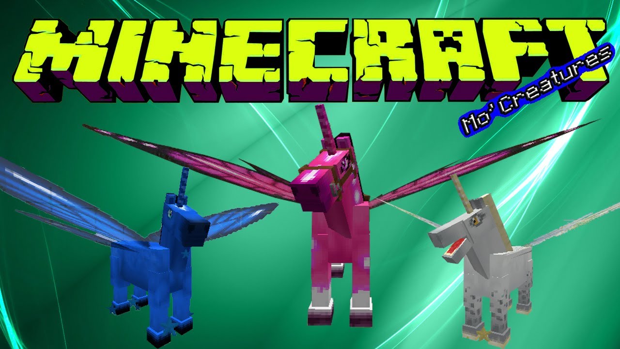 MINECRAFT: MO' Creatures 3.7.1 (ESPECIAL) Fairy Horse & Cavalo ...