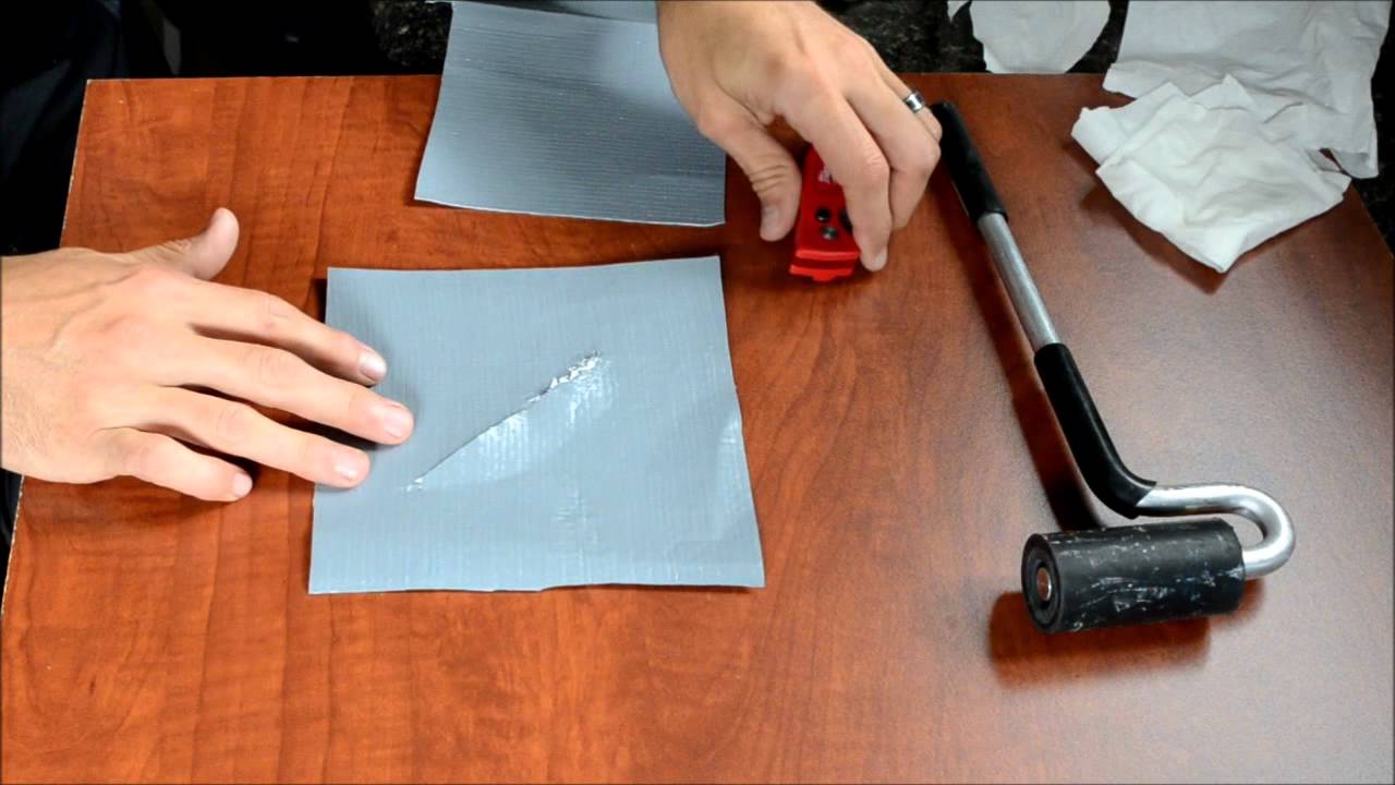 How to Repair HDPE Fabric Part 2 - YouTube