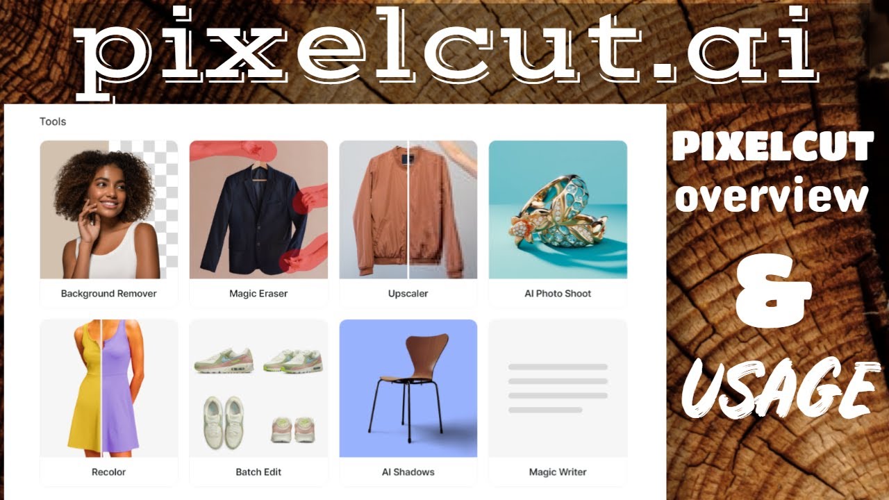 PIXELCUT APP OVERVIEW & USAGE - YouTube