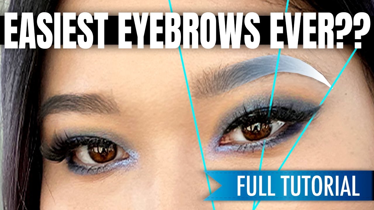 2023 Easiest Eyebrow Tutorial I've Ever Made! Using ONLY a Brow Pencil ...
