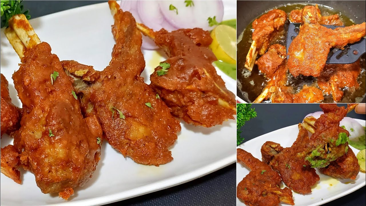 Mutton Chaap Fry | Mutton Chops Recipe | Bakra Eid Special Recipe - YouTube