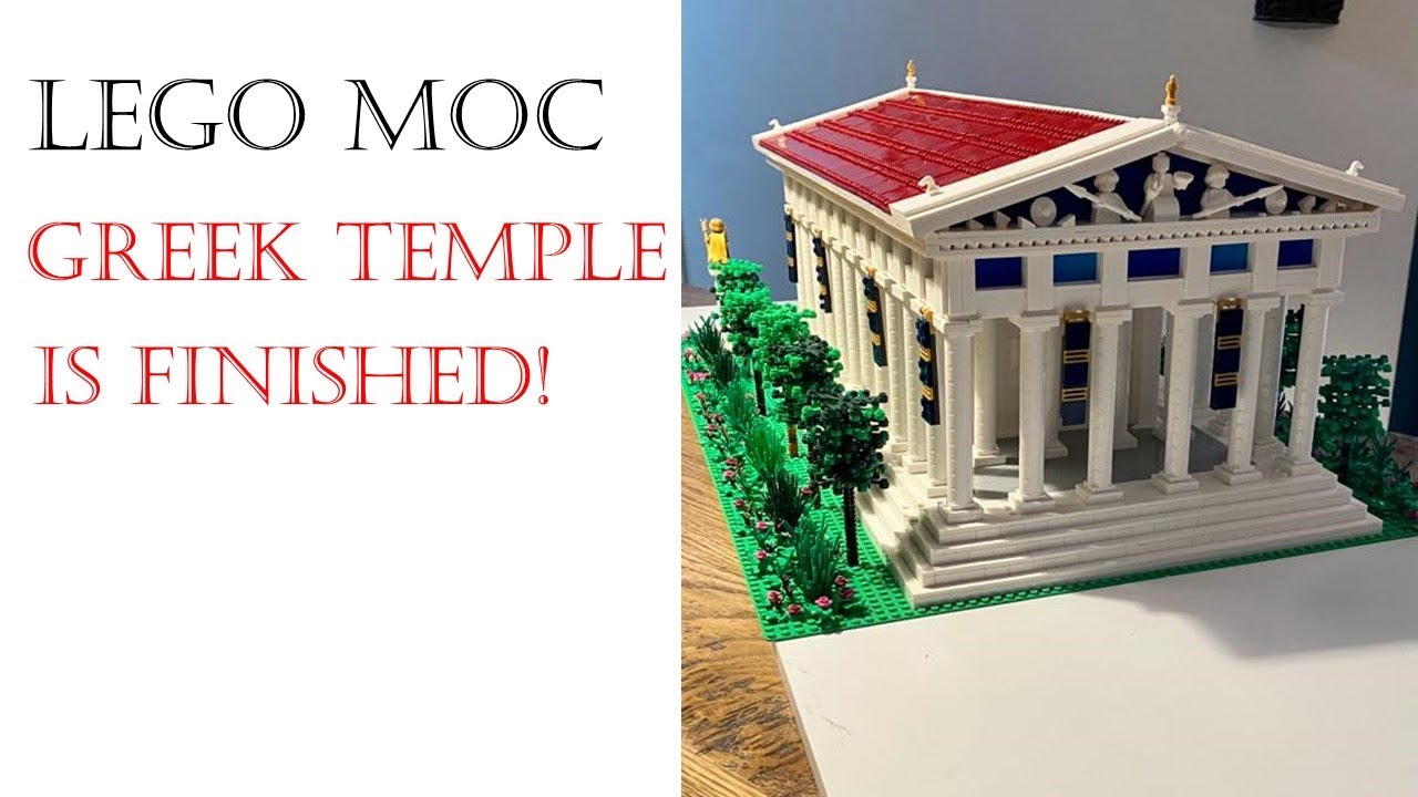 LEGO MOC - Greek Temple Final - YouTube