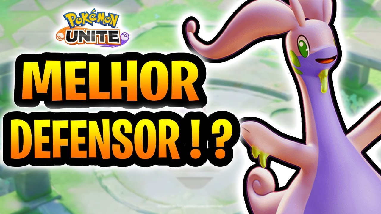 MELHOR TANKER DO POKÉMON UNITE ? ESSA BUILD DEIXA GOODRA IMBATIVEL ...