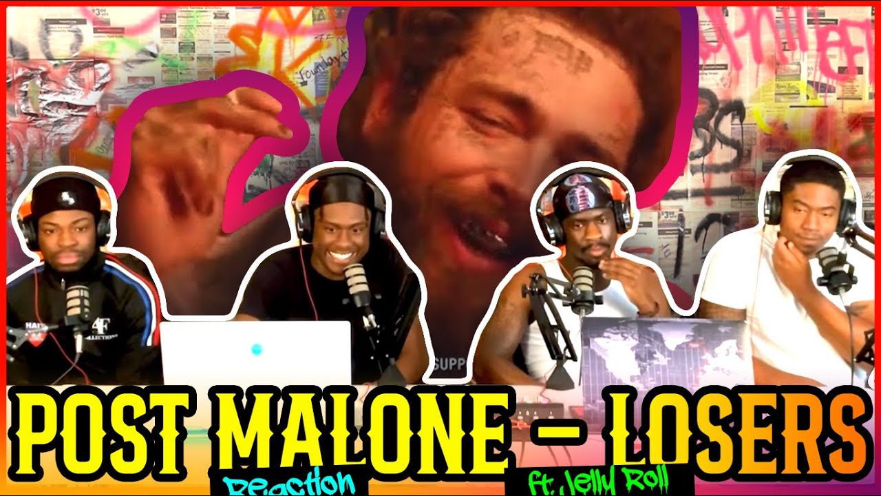 Post Malone - Losers (Lyric Video) ft. Jelly Roll | Reaction - YouTube
