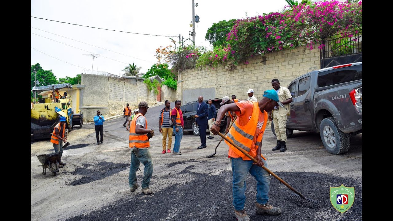 Le Maire Wilson JEUDY, en visite sur le chantier de Delmas 75, rue ...