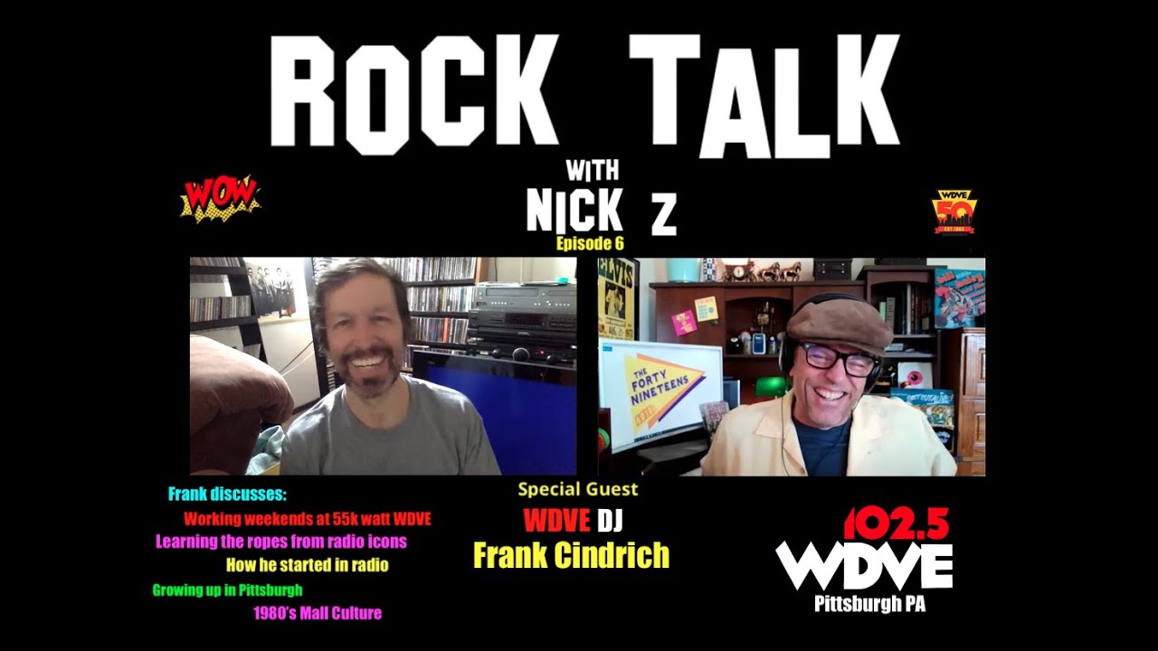 Rock Talk: Ep 6 Frank Cindrich WDVE - YouTube