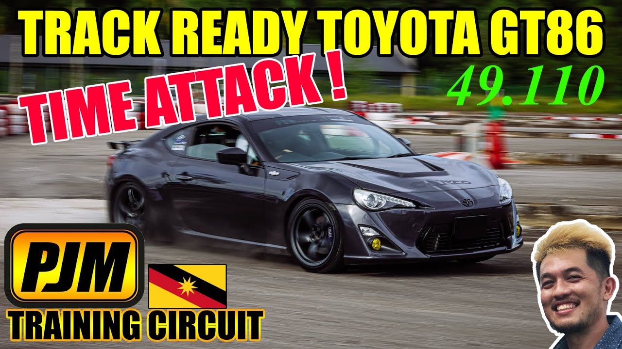 Track Ready GT86 Time Attack at PJM Training Circuit - YouTube