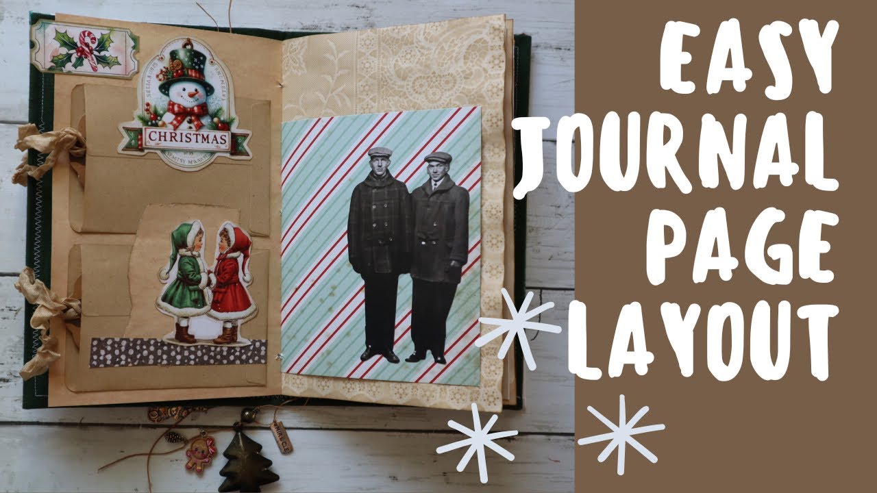 Get Creative With This Simple Double Pocket Journal Page Layout Idea ...