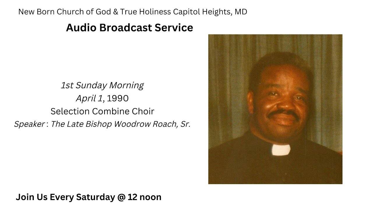 Audio Broadcast Message April 1, 1990 1st Sunday Morning - YouTube