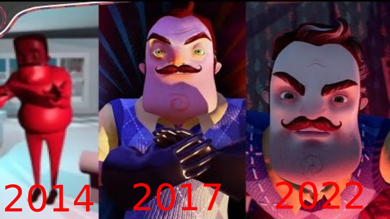 HELLO NEIGHBOR OF EVOLUTION 2014-2022 - YouTube