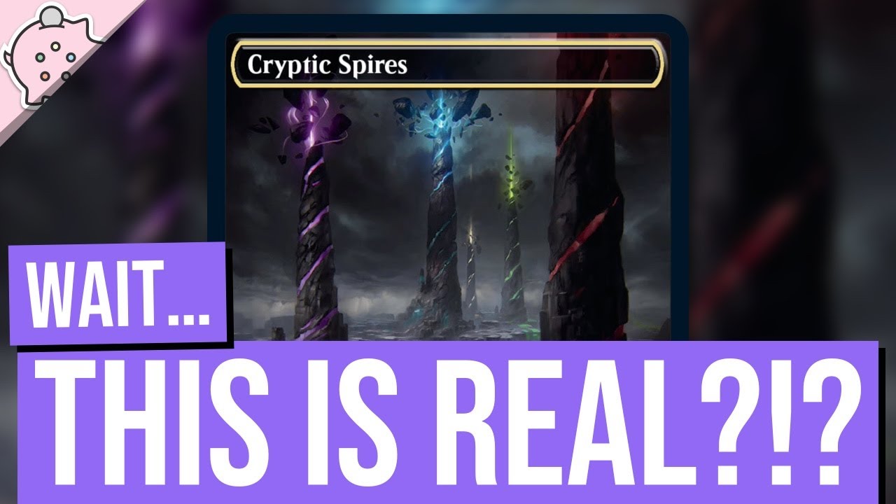 Wait...This is Real?!? | Cryptic Spires | Double Masters 2022 | Spoiler ...