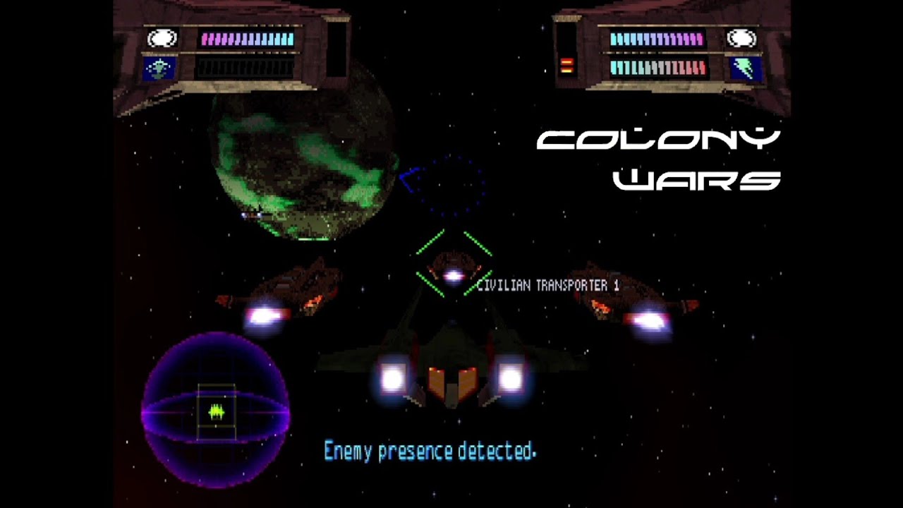 Colony Wars Ps1 Gameplay Youtube