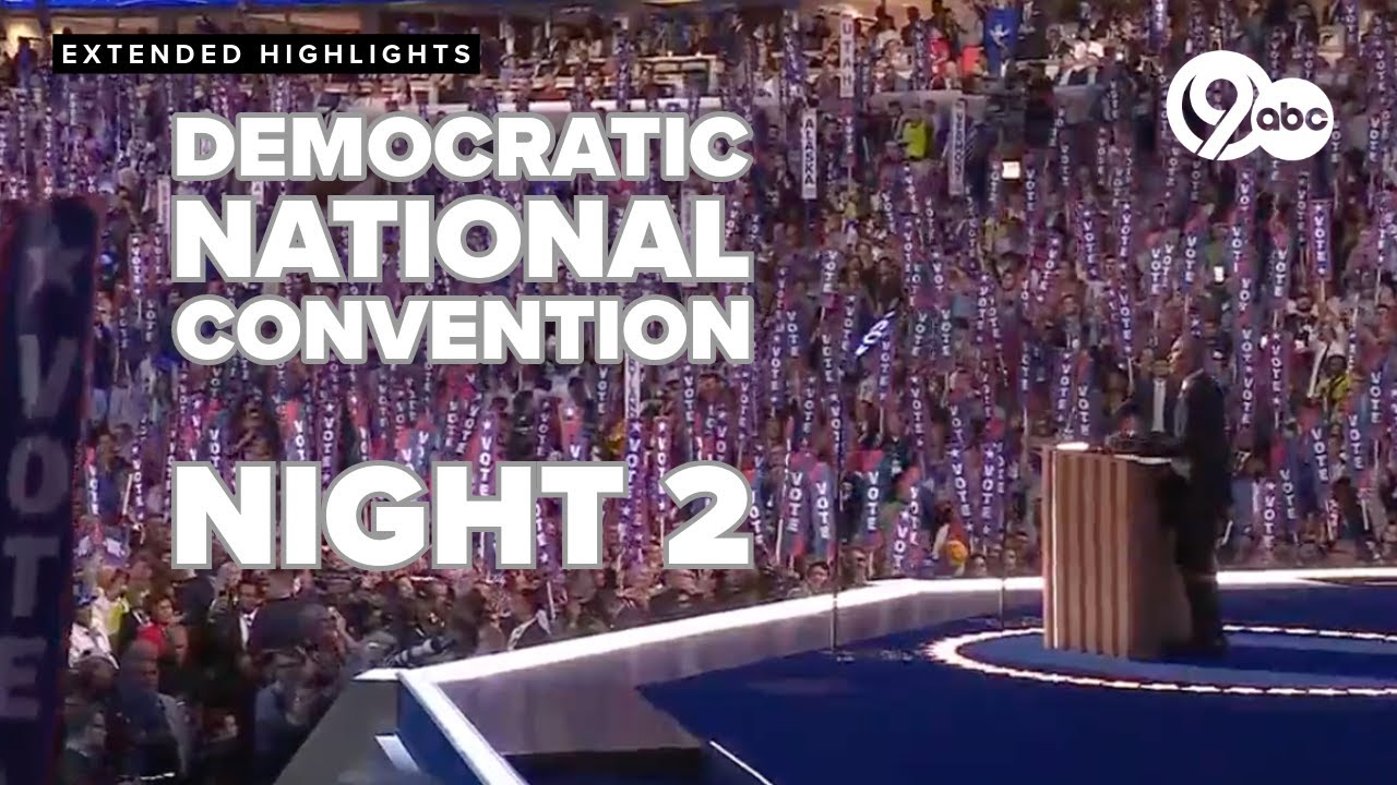 Extended highlights: Night 2 of the 2024 Democratic National Convention ...