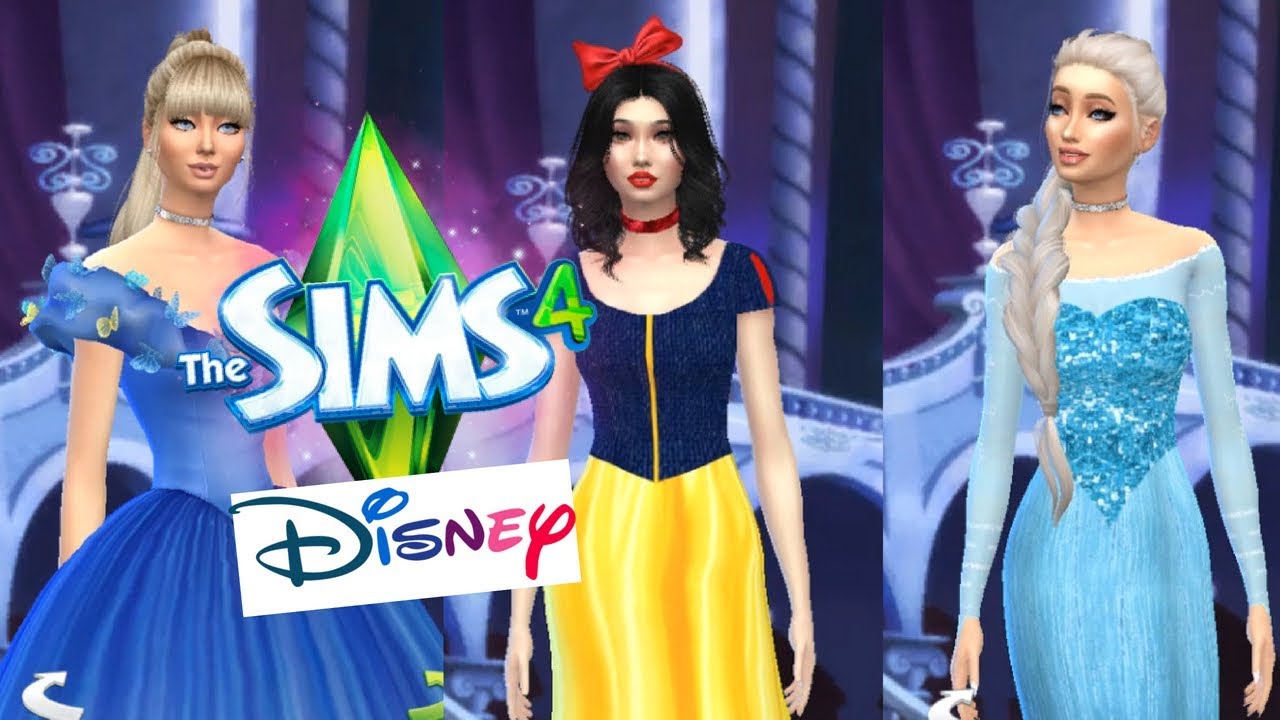 THE SIMS4: DISNEY Princess (Parte 1) - YouTube