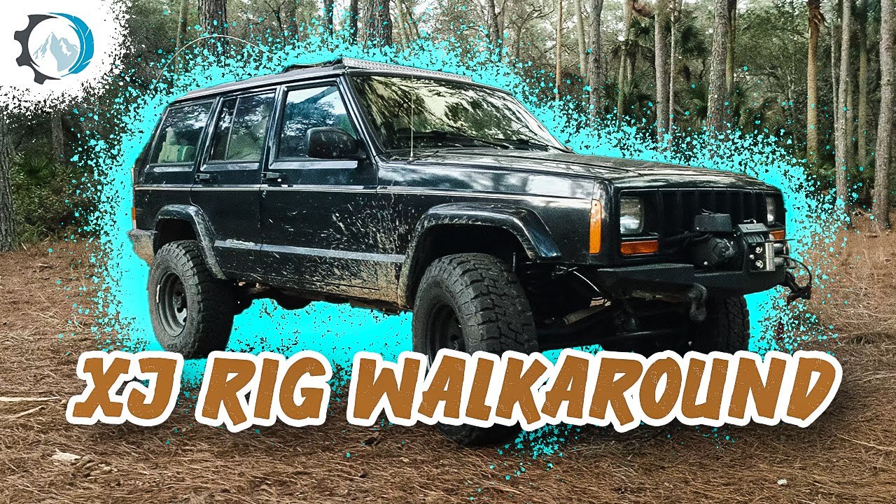 Budget Overland Jeep Cherokee XJ Rig Walkaround - YouTube