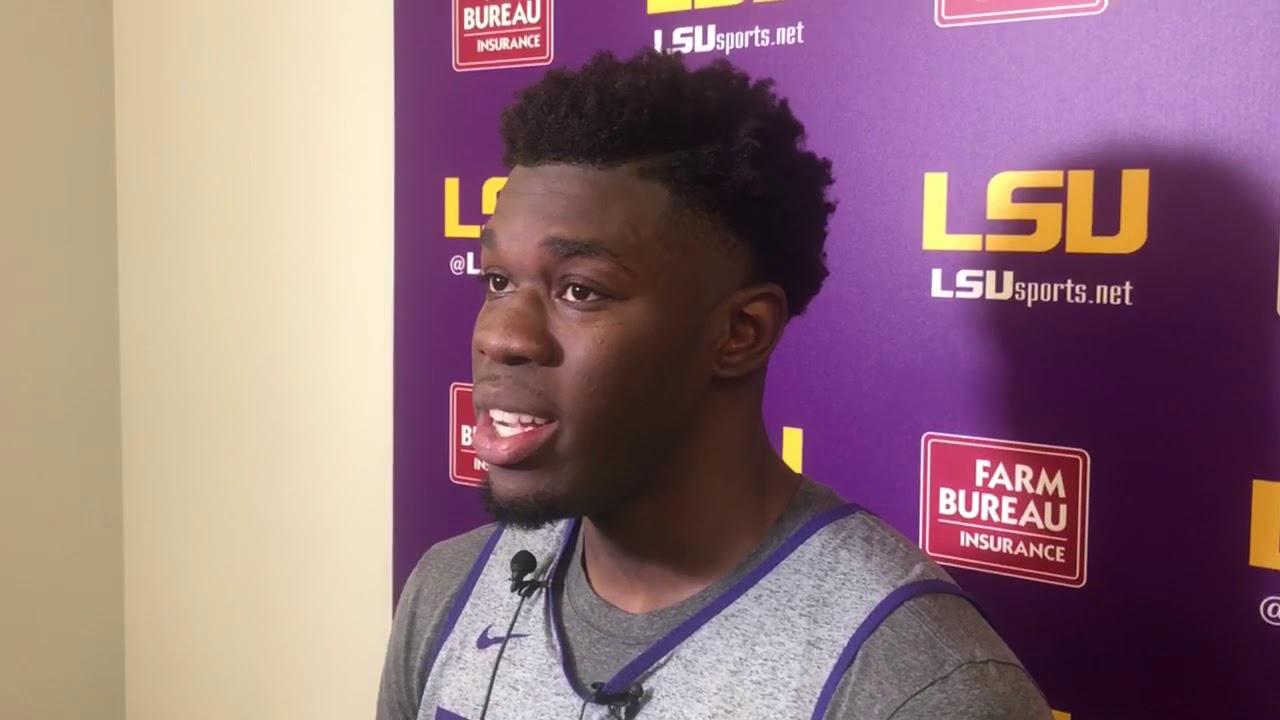 Darius Days previews LSU basketball season - YouTube