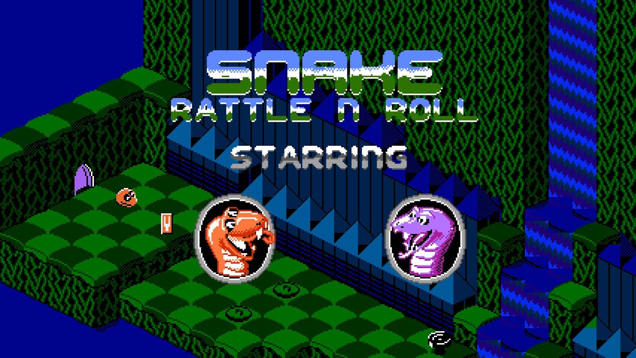 Snake Rattle ’n’ Roll (NES) - YouTube