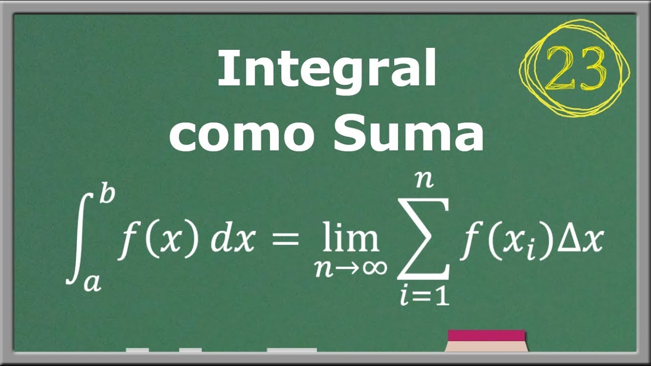Integral como suma - YouTube