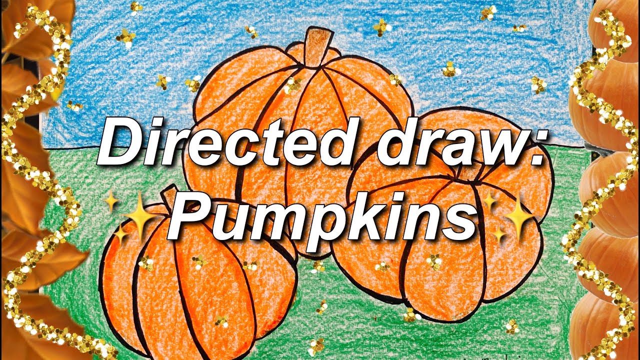 Directed Draw: Pumpkins - YouTube