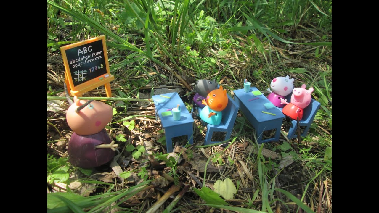 Peppa Pig toys Stop motion animation - Seasons - YouTube