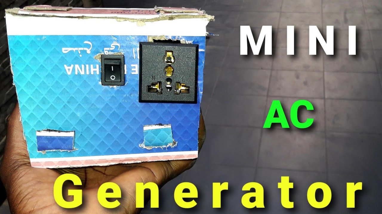 How to make synchronous motor generator - YouTube
