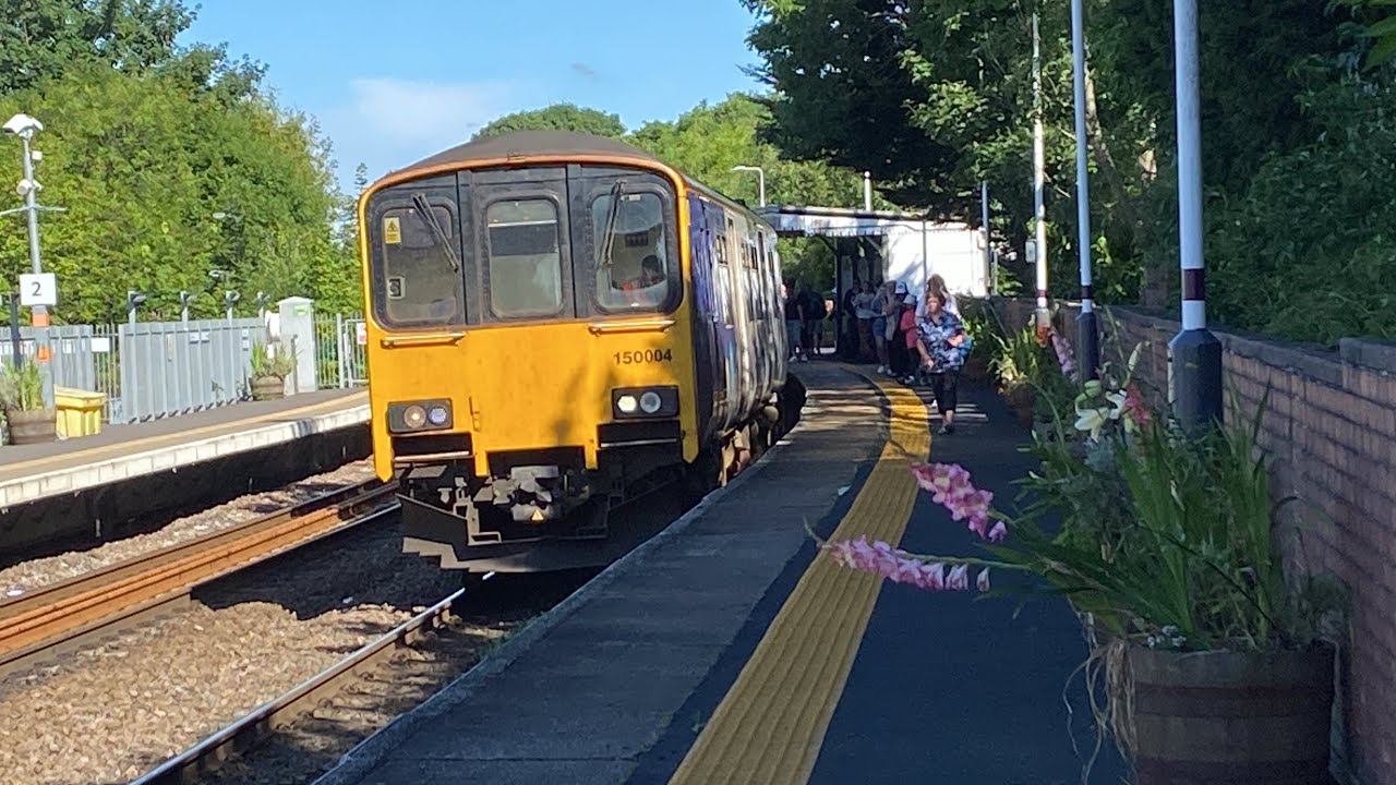Northern trains triple 150004 09:32 Lea Road 21/7/2024 - YouTube