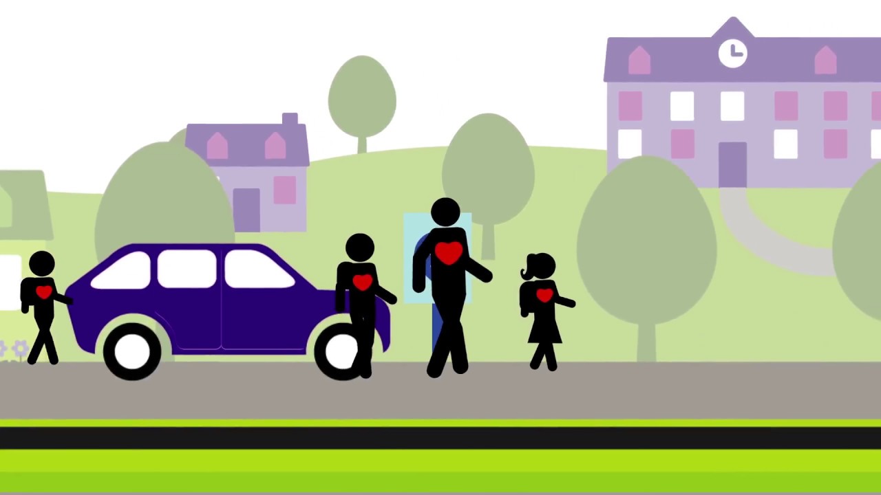 Activate My Day tip 2: Part way drop off to school - YouTube